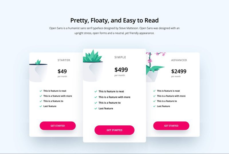 3 Tier Pricing Table | Free Webflow Component